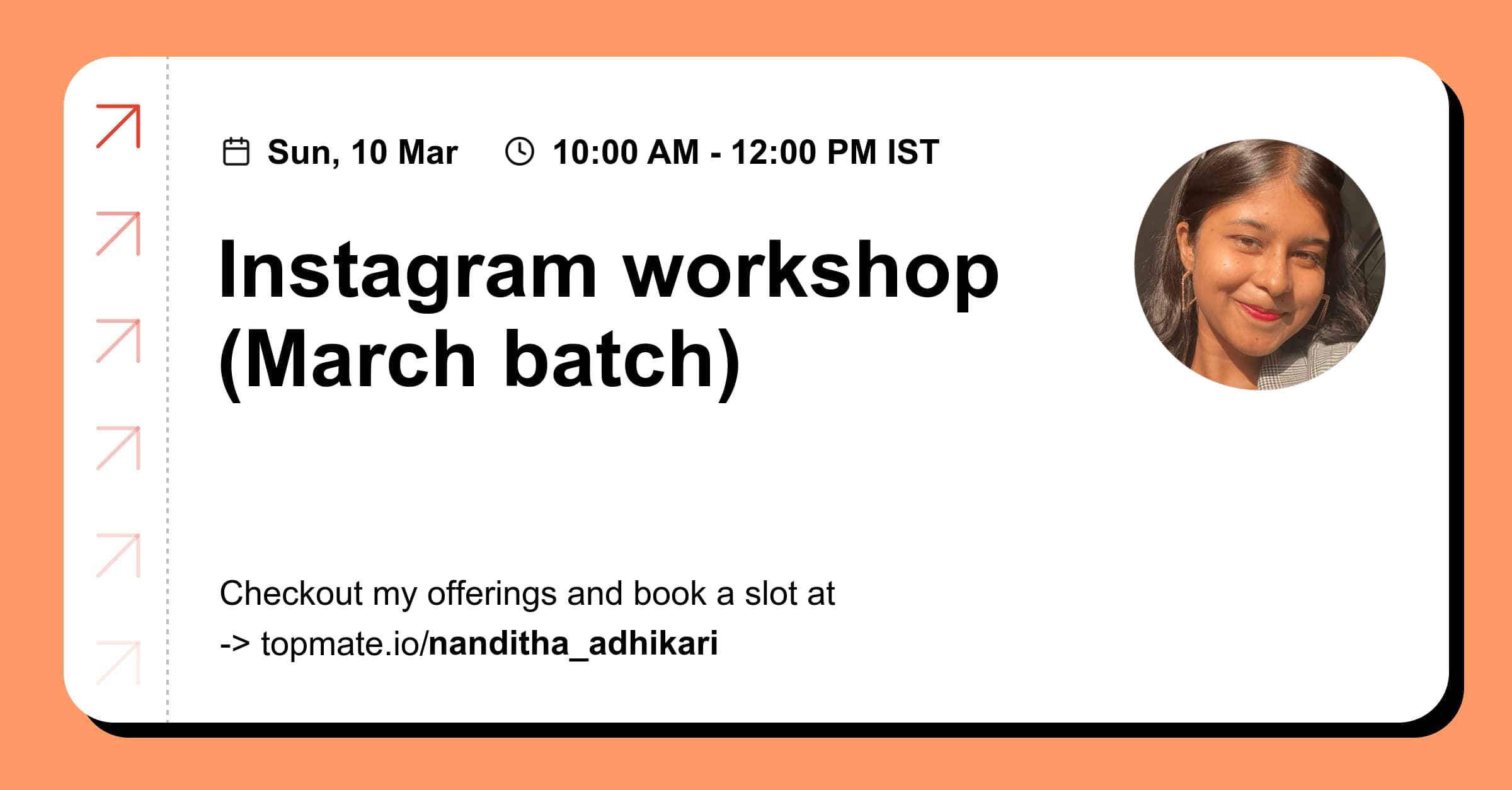 Instagram workshop(March batch) with Nanditha Adhikari